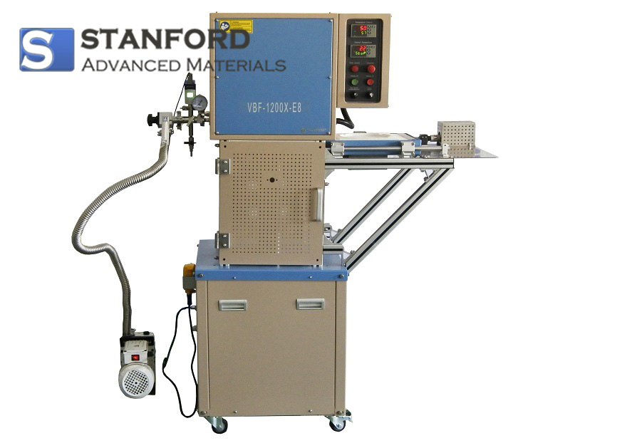 1200C Bottom-loading Vacuum Furnace with Rapid Cooling VBF-1200X-E8