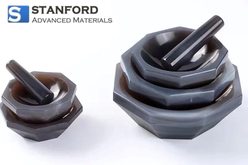 Morteros y mazos para laboratorio