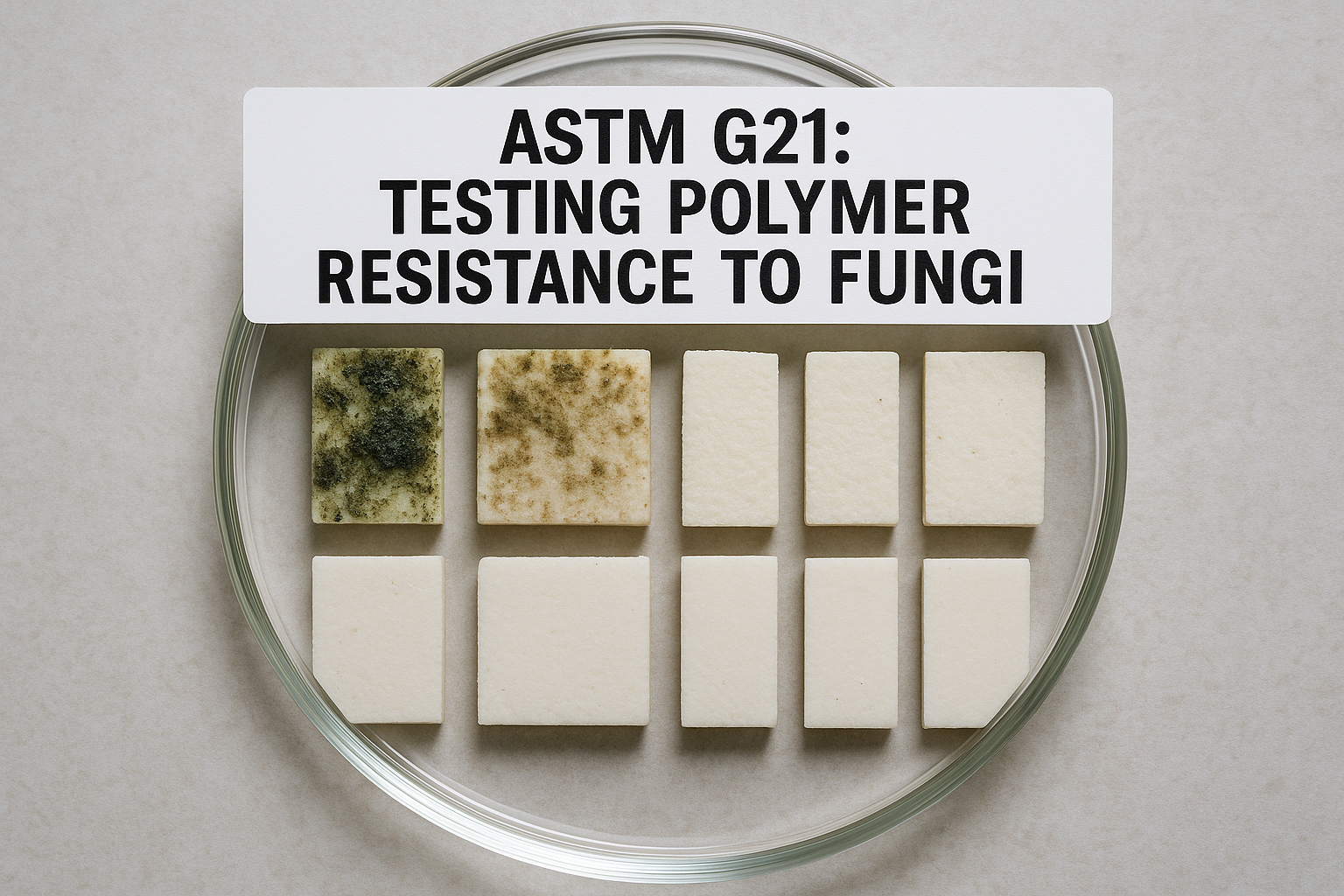 ASTM G21: Testing Polymer Resistance to Fungi